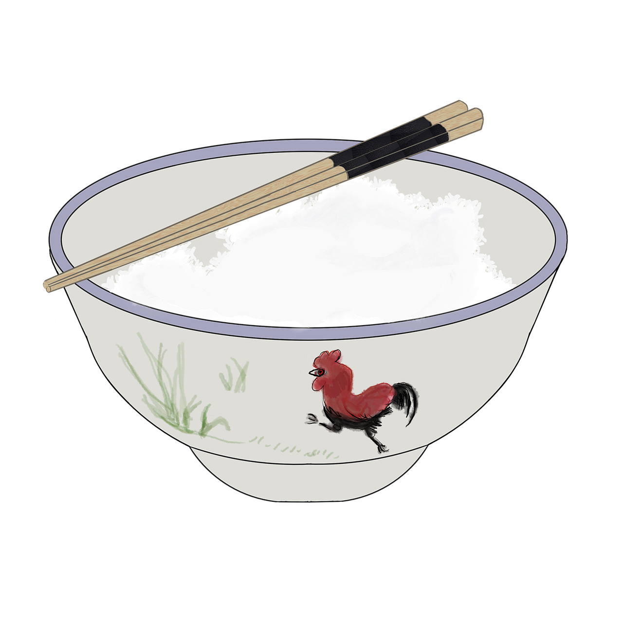 Download Rice Bowl Chicken Bowl Meal Royalty Free Stock Illustration Download Rice Bowl Chicken Bowl Meal Royalty Free Stock Illustration