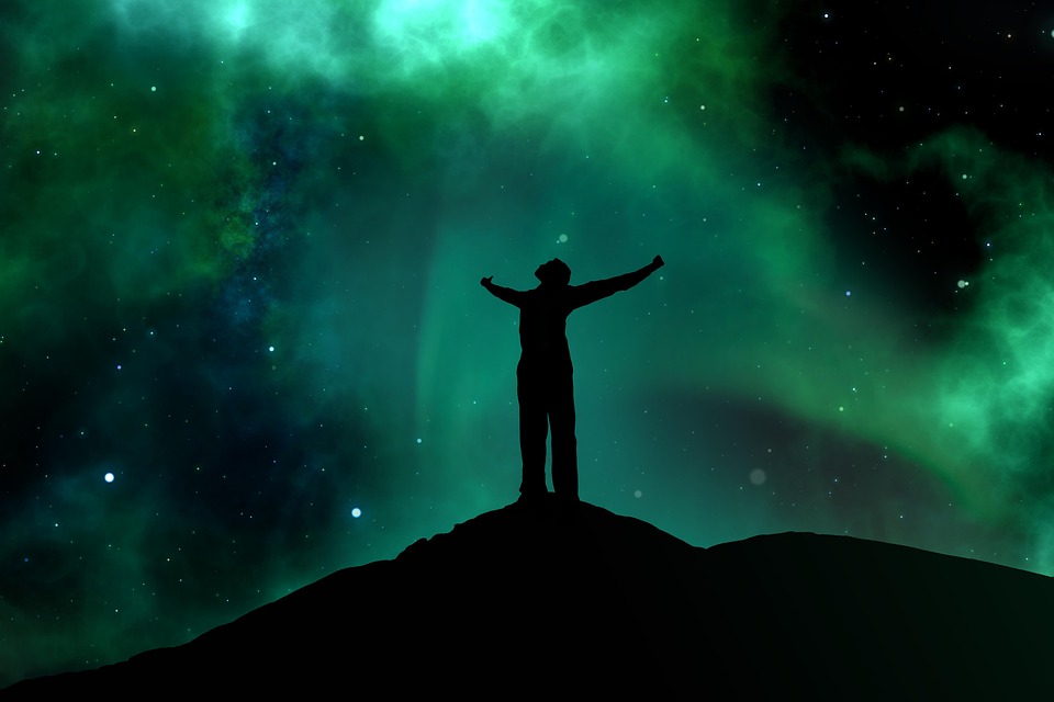Download Stars, Universe, Person. Royalty-Free Stock Illustration Image ...