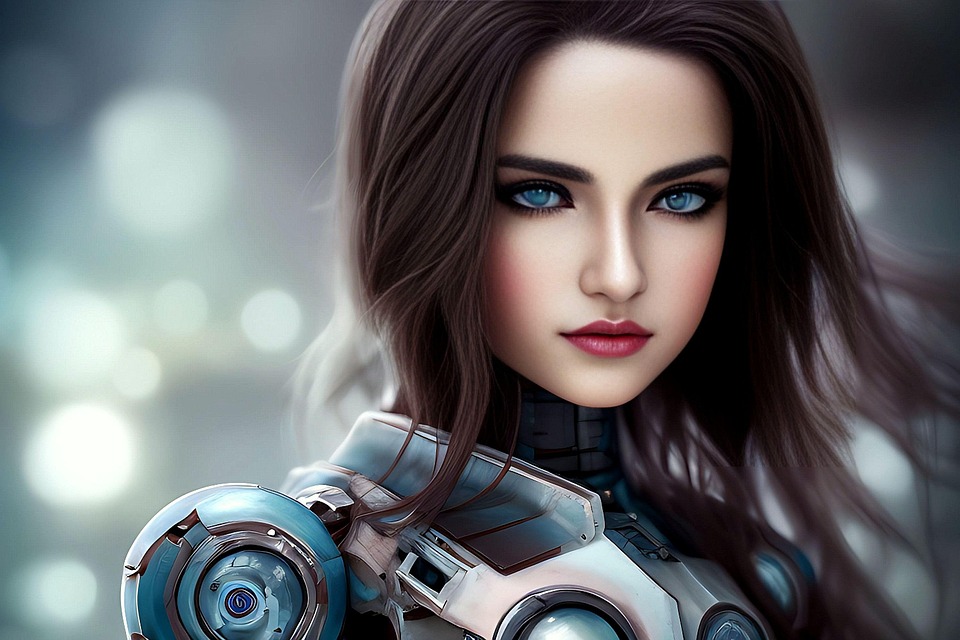 Download Girl, Fighter, Robot. Royalty-Free Stock Illustration Image ...