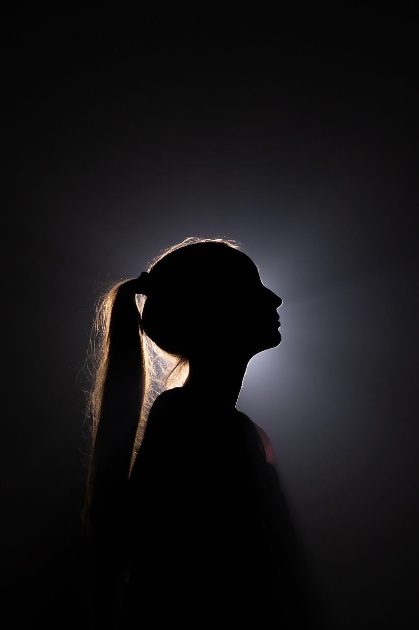 Girl In The Dark Pain Darkness - Free photo on Pixabay - Pixabay