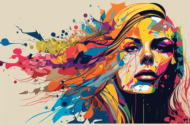 Download Woman, Face, Colorful. Royalty-Free Stock Illustration Image ...