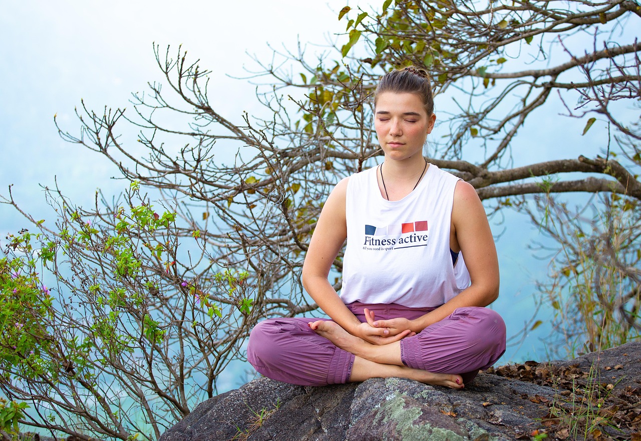 Girl Meditate Relax - Free photo on Pixabay