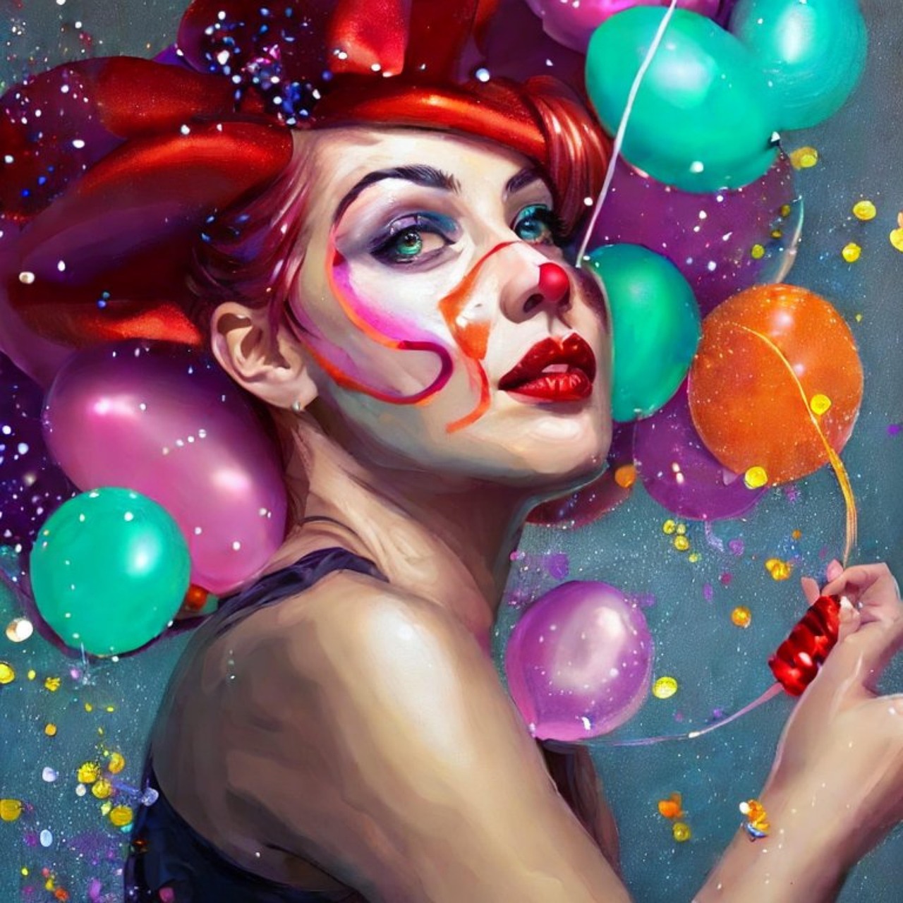 Download Clown, Woman, Lady. Royalty-Free Stock Illustration Image ...