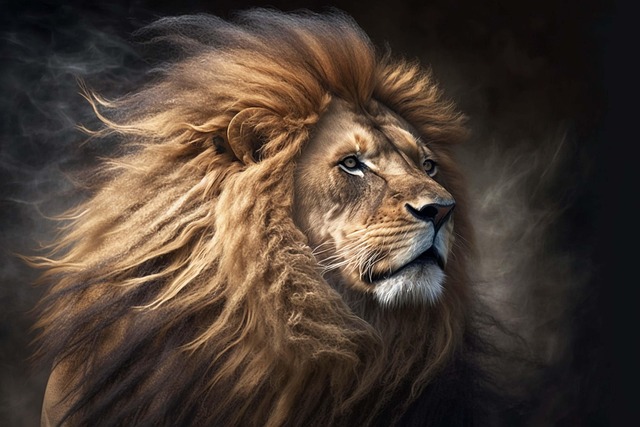 Download Ai Generated, Lion, Mane. Royalty-Free Stock Illustration ...