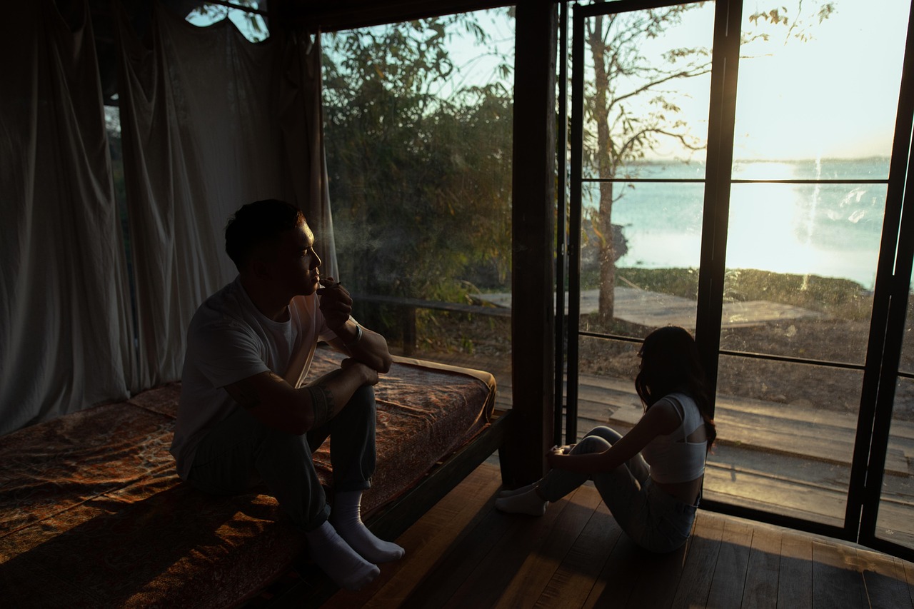 Couple Bed Sunset - Free photo on Pixabay