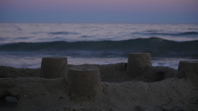 Meer Sandburg Strand - Kostenloses Foto auf Pixabay