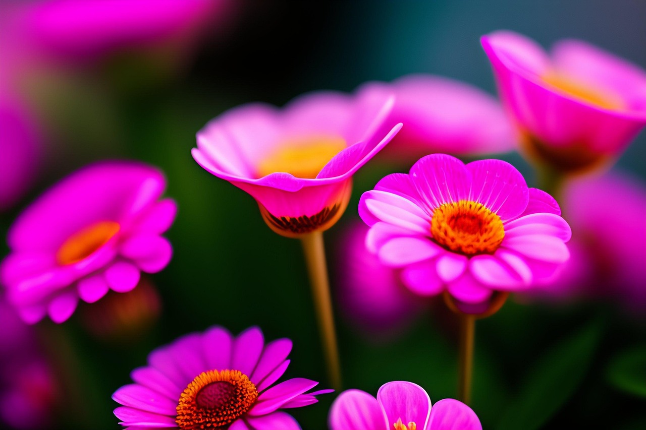 Download Colorful Flowers Purple Flowers Royalty-Free Stock ...