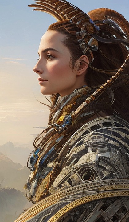 Ki-Generated Steampunk Woman - Free image on Pixabay