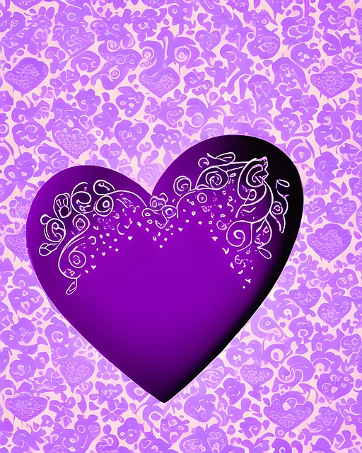 Coeur D'Amour Violet Romance Amour - Photo gratuite sur Pixabay - Pixabay