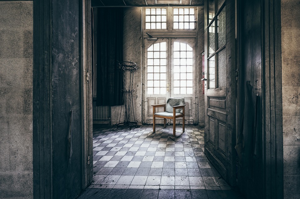 Chair Space Old Building Left - Free photo on Pixabay