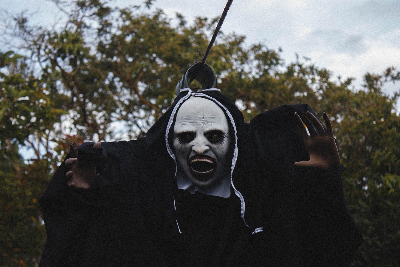 Terror Halloween Monk - Free photo on Pixabay - Pixabay