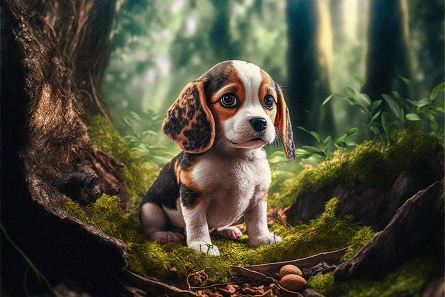 Download Ai Generated, Dog, Puppy. Royalty-Free Stock Illustration ...