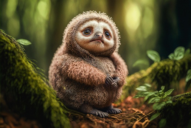 Download Ai Generated, Animal, Forest. Royalty-Free Stock Illustration ...