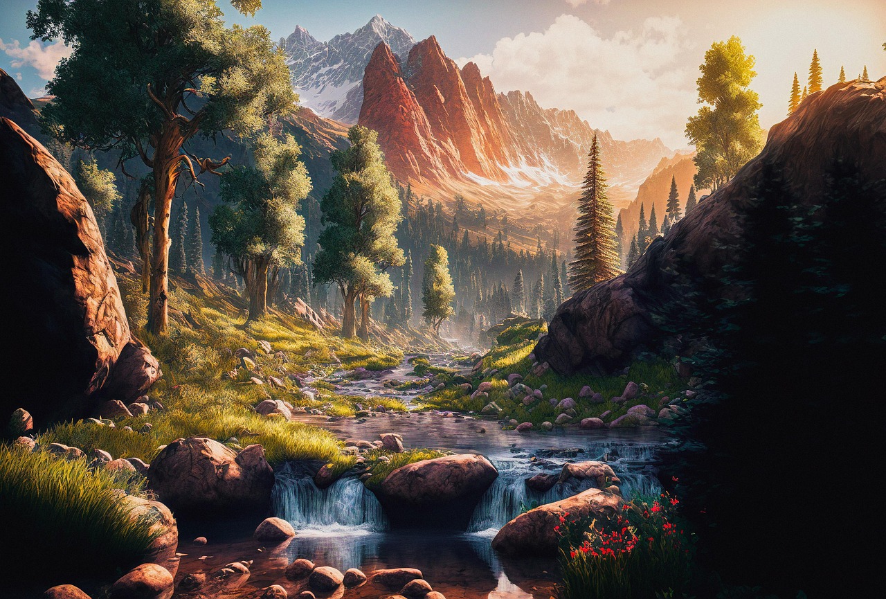 Download Ai Generated, Nature, Outdoors. Royalty-Free Stock ...