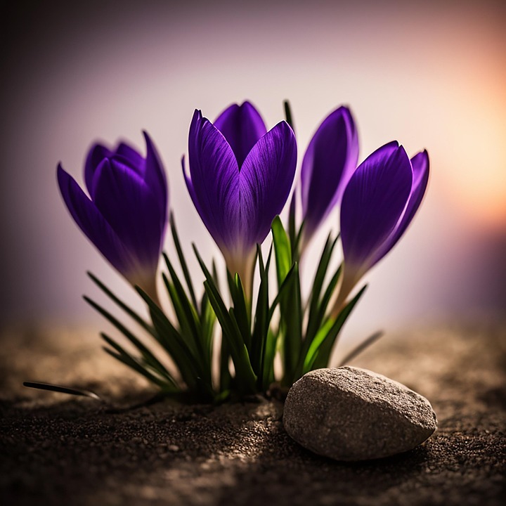 Flores Moradas Azafranes Morados - Imagen gratis en Pixabay - Pixabay