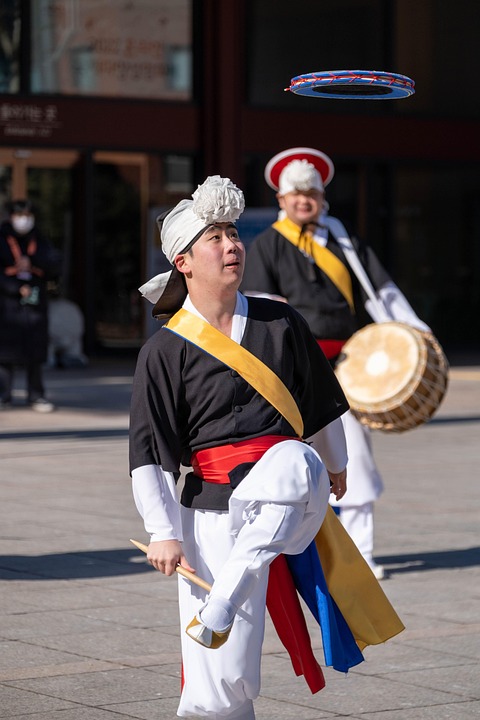 Samul Nori Parade Street Marching - Free photo on Pixabay