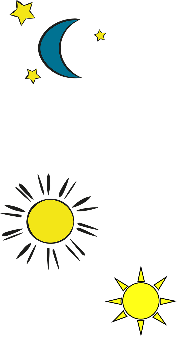 Microsoft Clipart Sun Moon Stars Sun Stars Moon | TPT