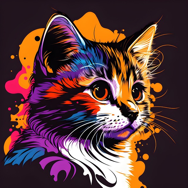 Cat Kitten Colorful - Free image on Pixabay