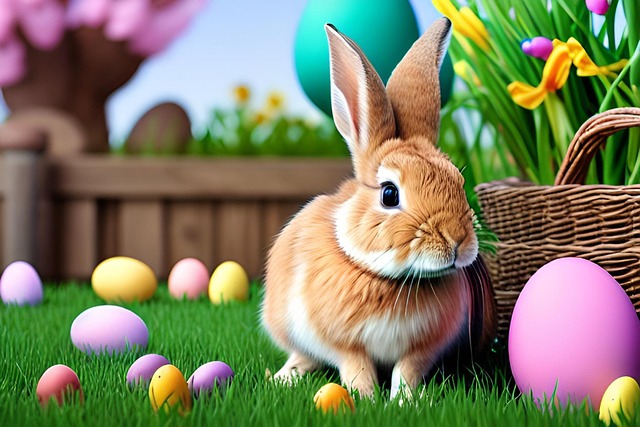 Easter Bunny Eggs - Free image on Pixabay