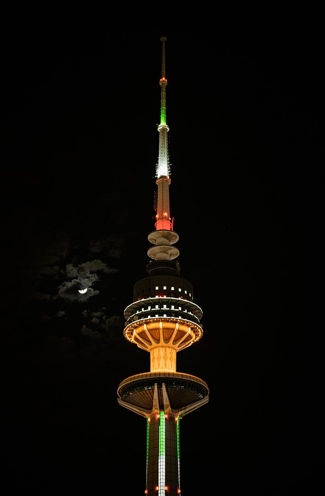 Kuwait Tower Night - Free photo on Pixabay - Pixabay