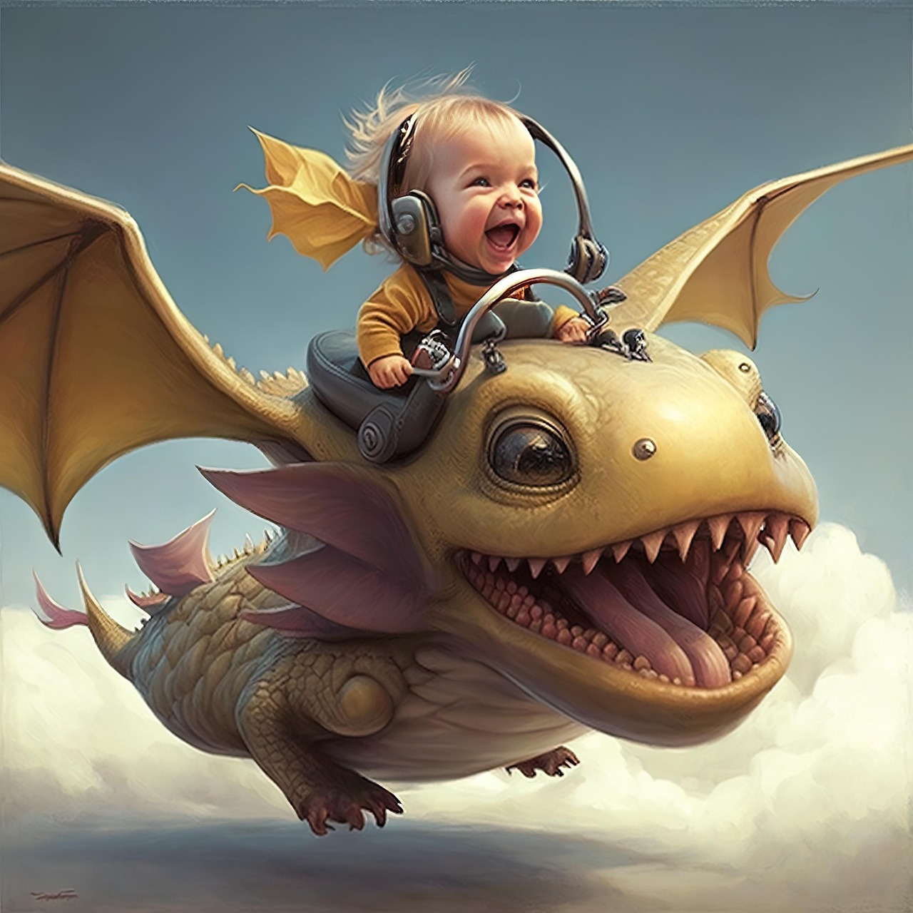 Download Kid, Dinosaur, Adventure. Royalty-Free Stock Illustration ...