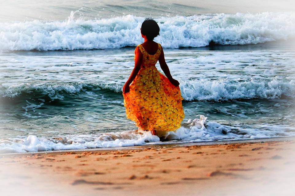Woman Sea Beach - Free photo on Pixabay