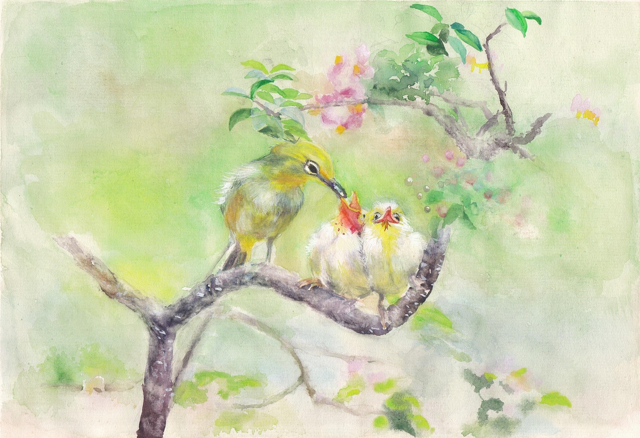 Bird Family On Tree - Free photo on Pixabay - Pixabay