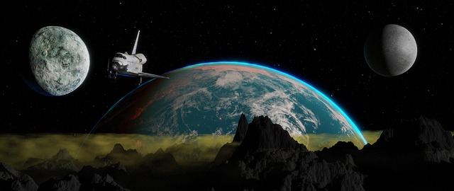 Download Earth, Space, Fiction. Royalty-Free Stock Illustration Image ...
