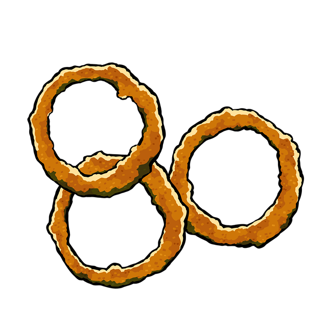 Onion Rings Clipart