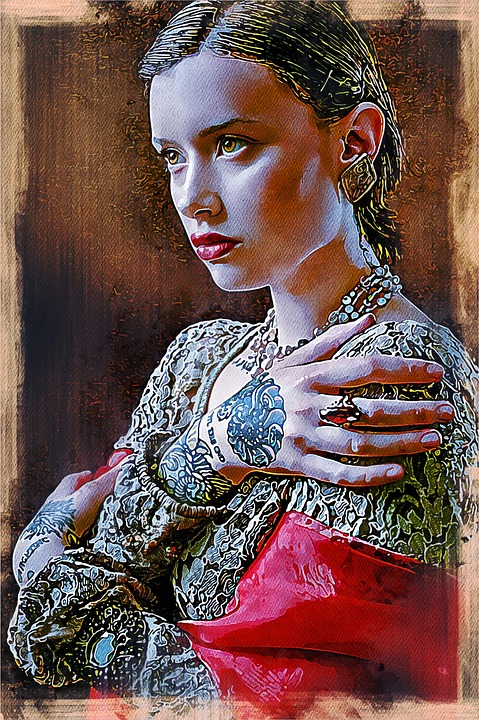 Download Woman Female Portrait Royalty Free Stock Illustration Image
