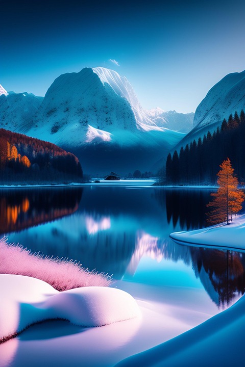 Ai Généré Montagnes Lac - Image gratuite sur Pixabay - Pixabay