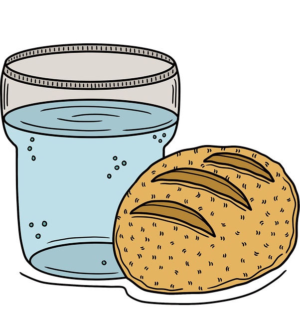 Download Bread, Water, Holy Week. Royalty-Free Stock Illustration Image ...