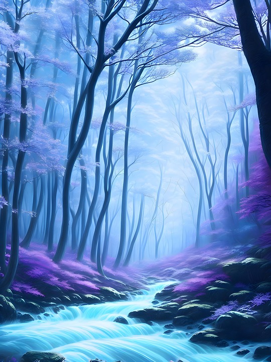 Art Mountains Painting - Free image on Pixabay