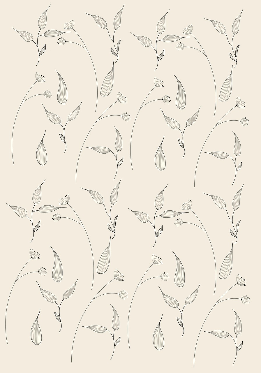 Download Plants, Flowers, Pattern. Royalty-Free Stock Illustration ...