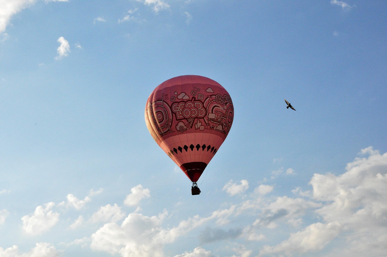 Hot Air Balloon Sky Clouds - Free photo on Pixabay
