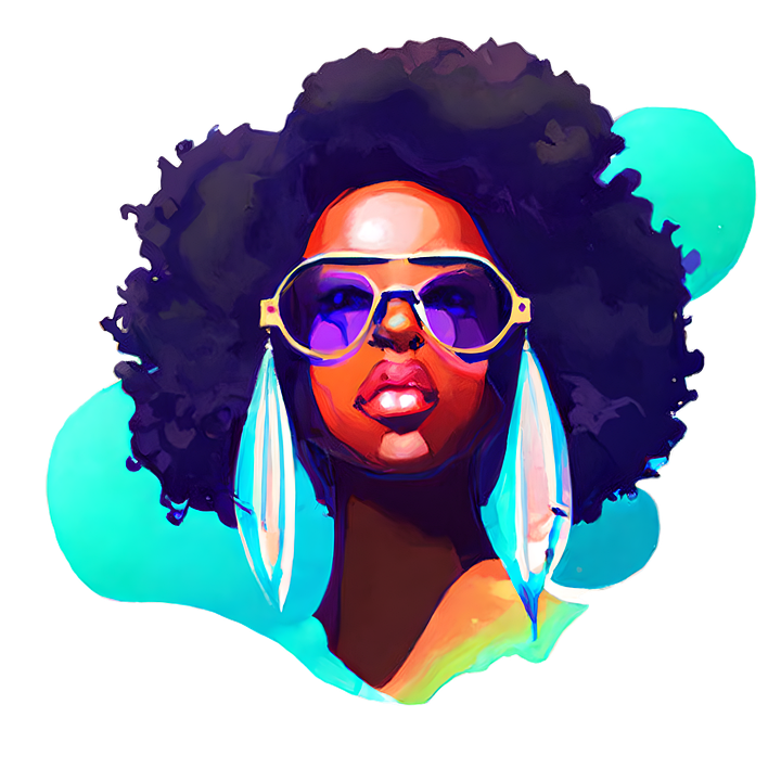 Femme Visage Afro - Image gratuite sur Pixabay