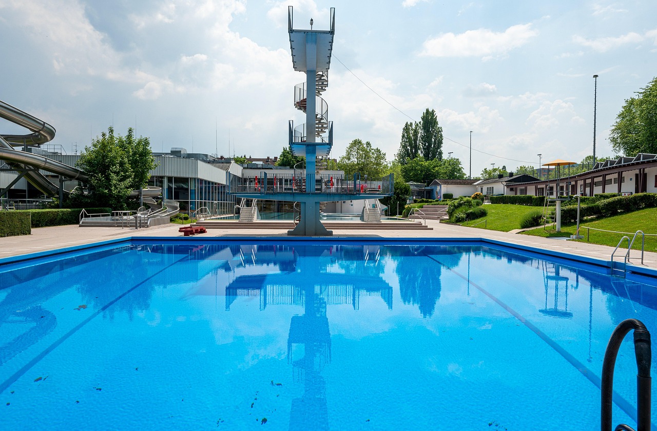 Wiesbaden Freibad Sprungturm - Kostenloses Foto auf Pixabay - Pixabay