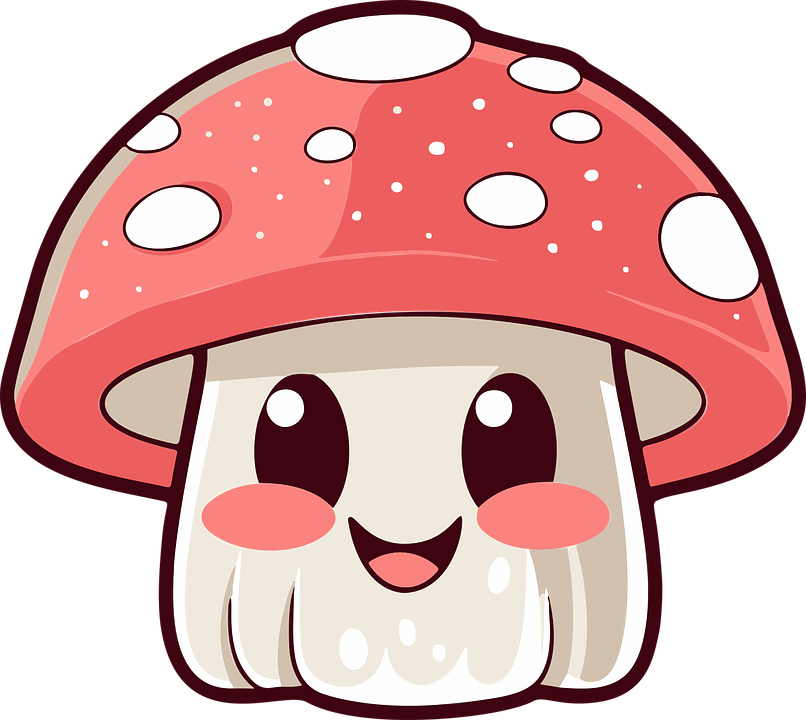 Download Mushroom, Smiling, Fungus. Royalty-Free Vector Graphic - Pixabay