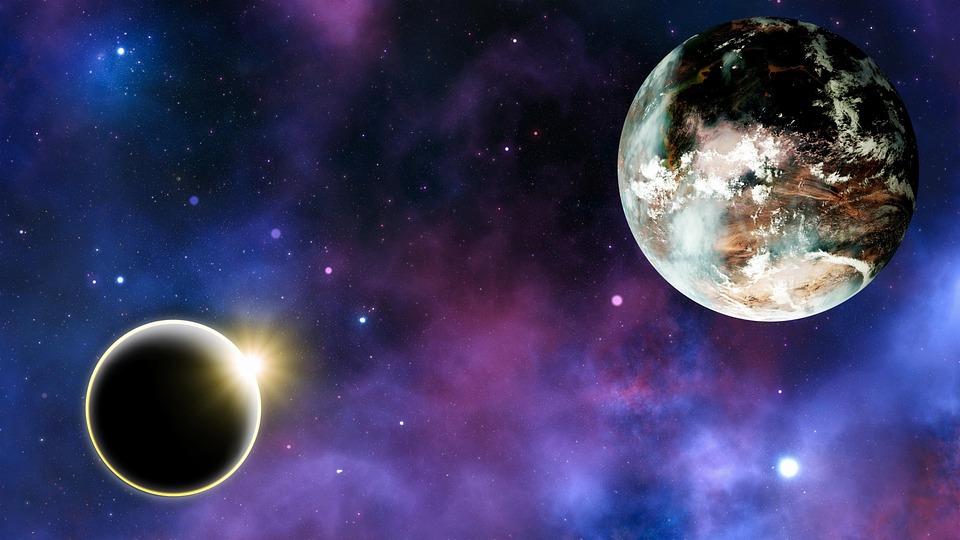 Download Cosmos, Universe, Exoplanet. Royalty-Free Stock Illustration ...