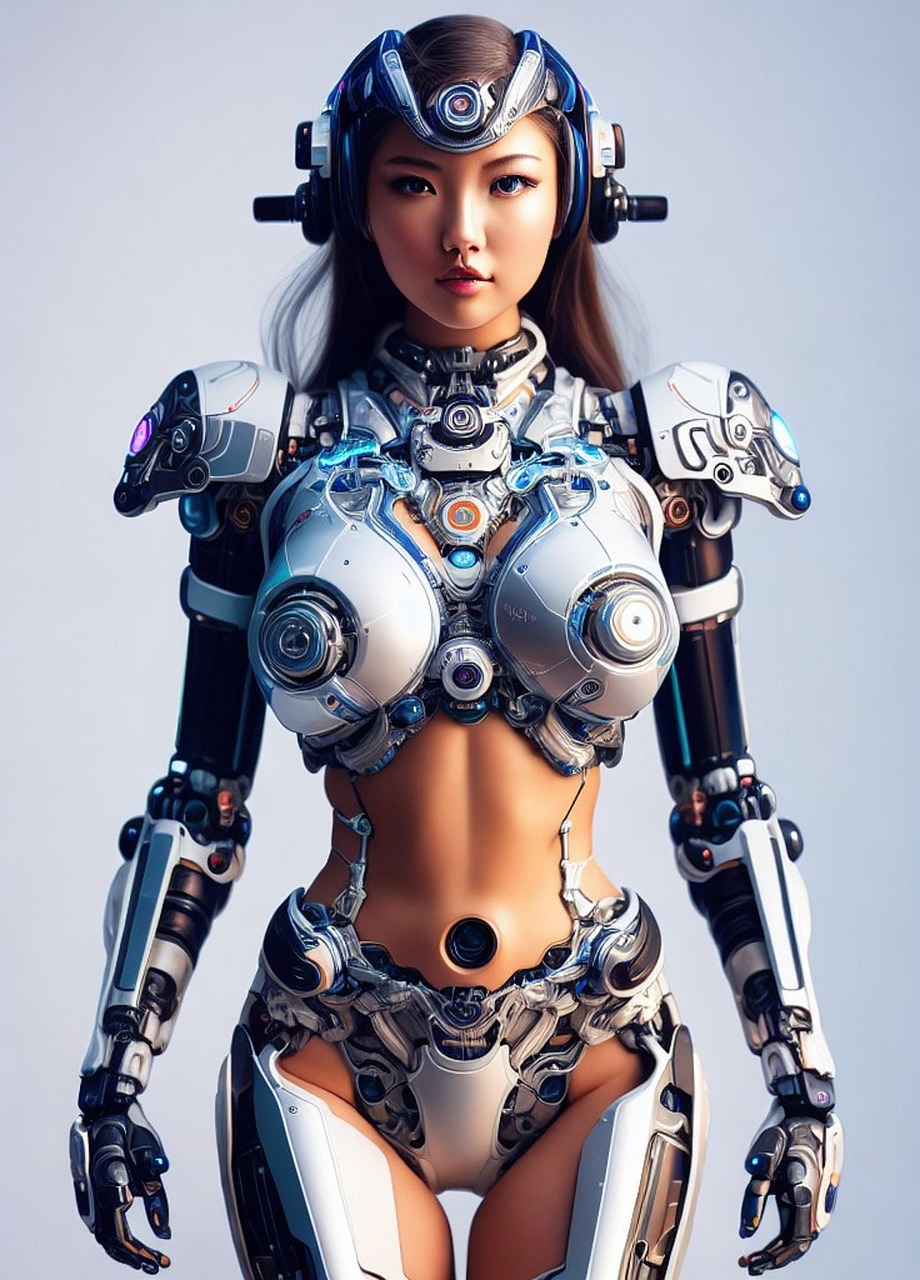 Robot Girl Women Free Image On Pixabay 3438