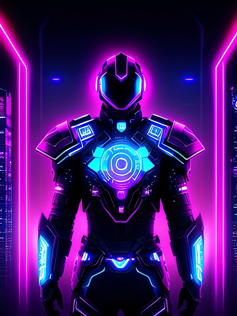 Download Ai Generated Cyberpunk Futuristic Royalty Free Stock