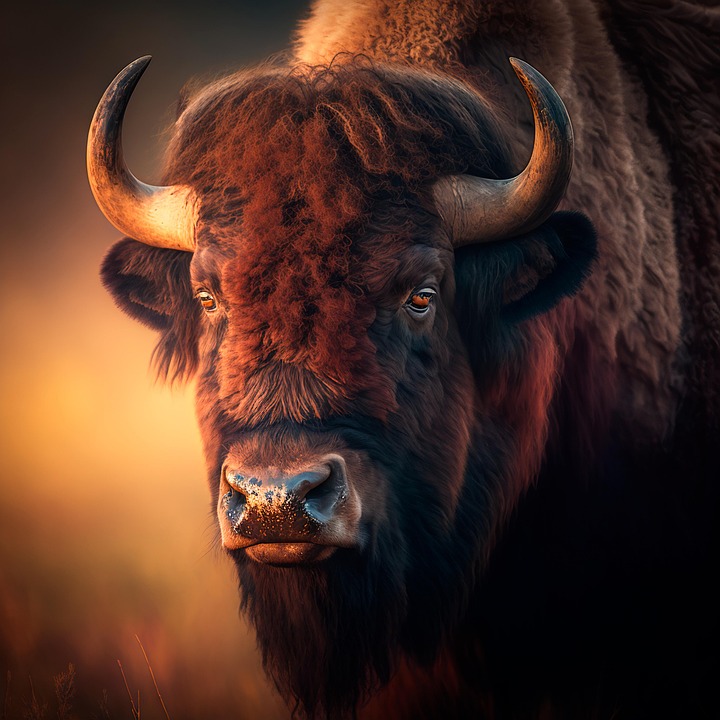 Download Buffalo, Bison, Animal. Royalty-Free Stock Illustration Image ...