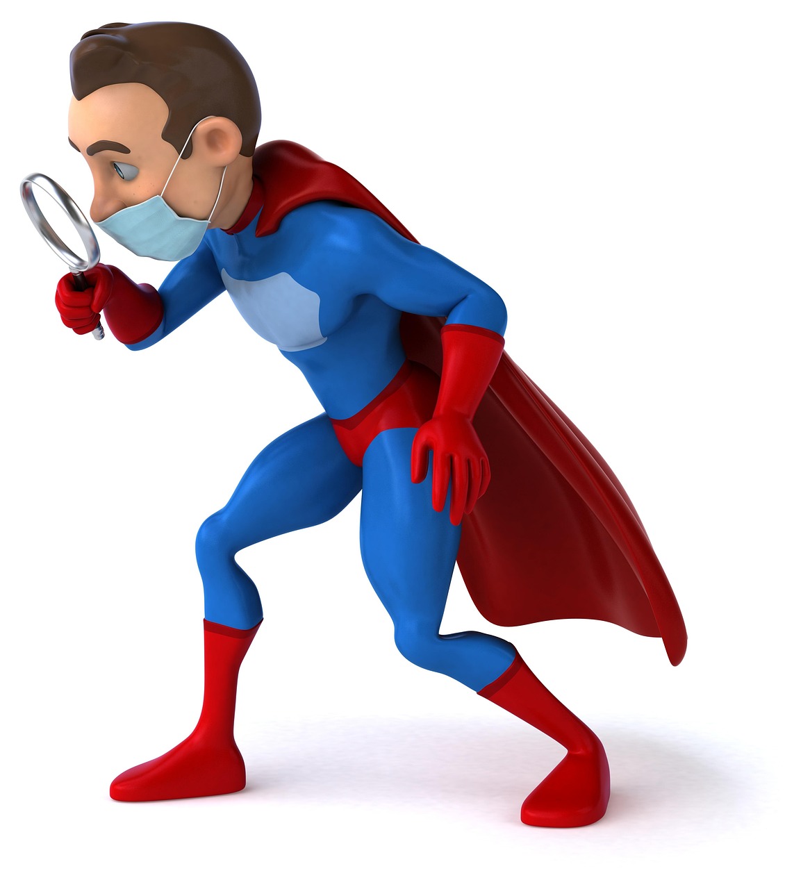 Download Superhero Coronavirus Mask Royalty-Free Stock Illustration ...