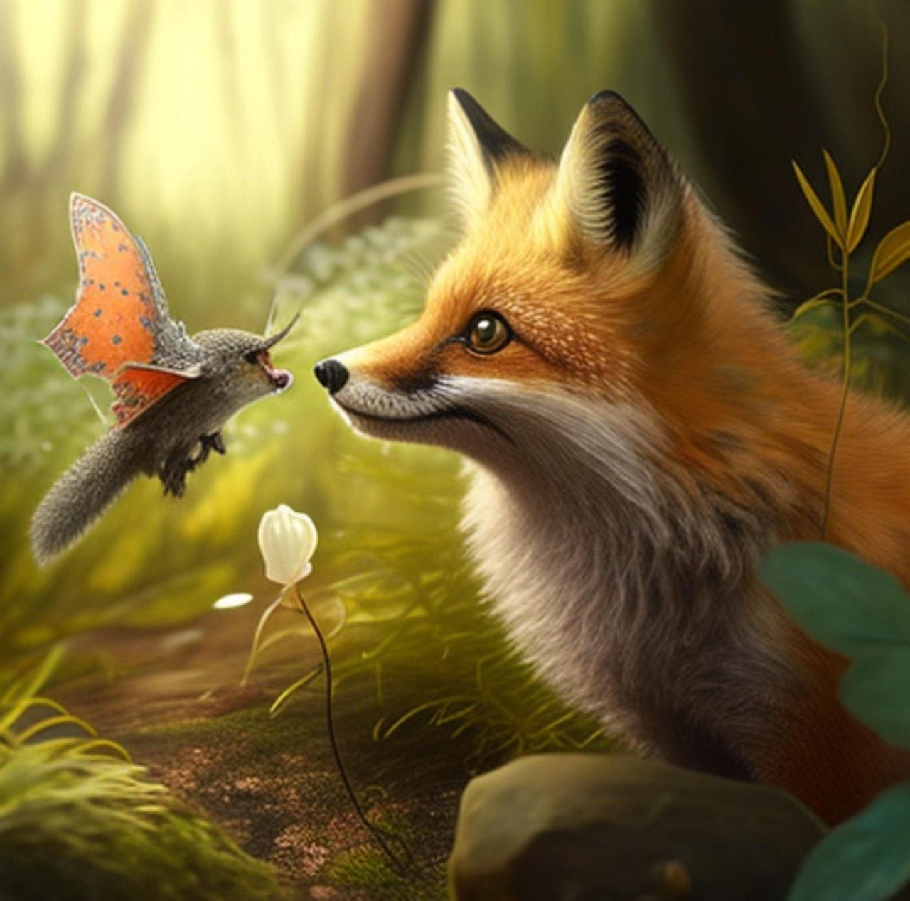 Ai Généré Renard Papillon La - Image gratuite sur Pixabay - Pixabay