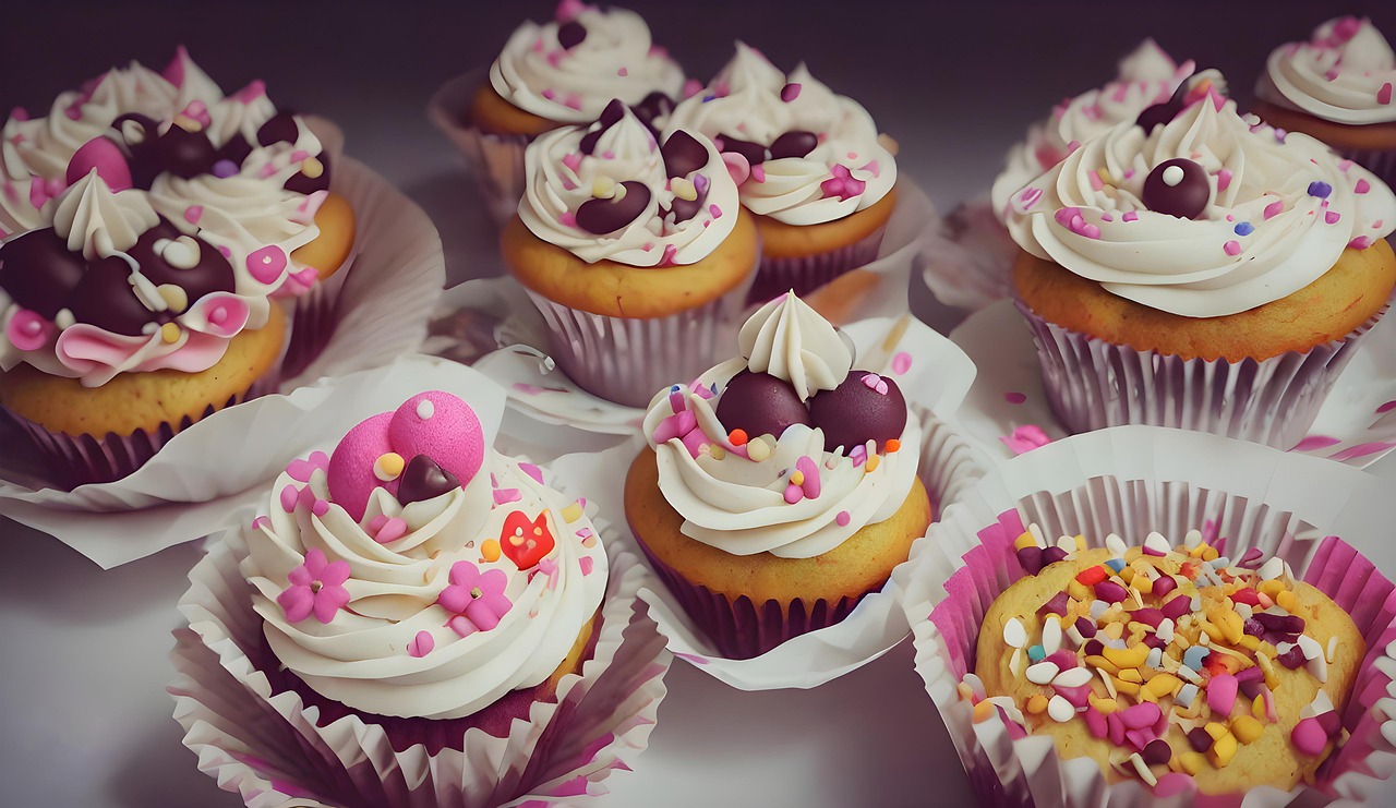 Download Ai Generated, Cupcakes, Sweets. Royalty-Free Stock ...