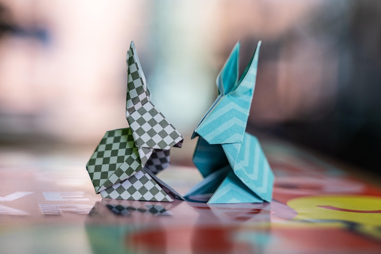 Origami Królik Wielkanoc - Darmowe zdjęcie na Pixabay - Pixabay