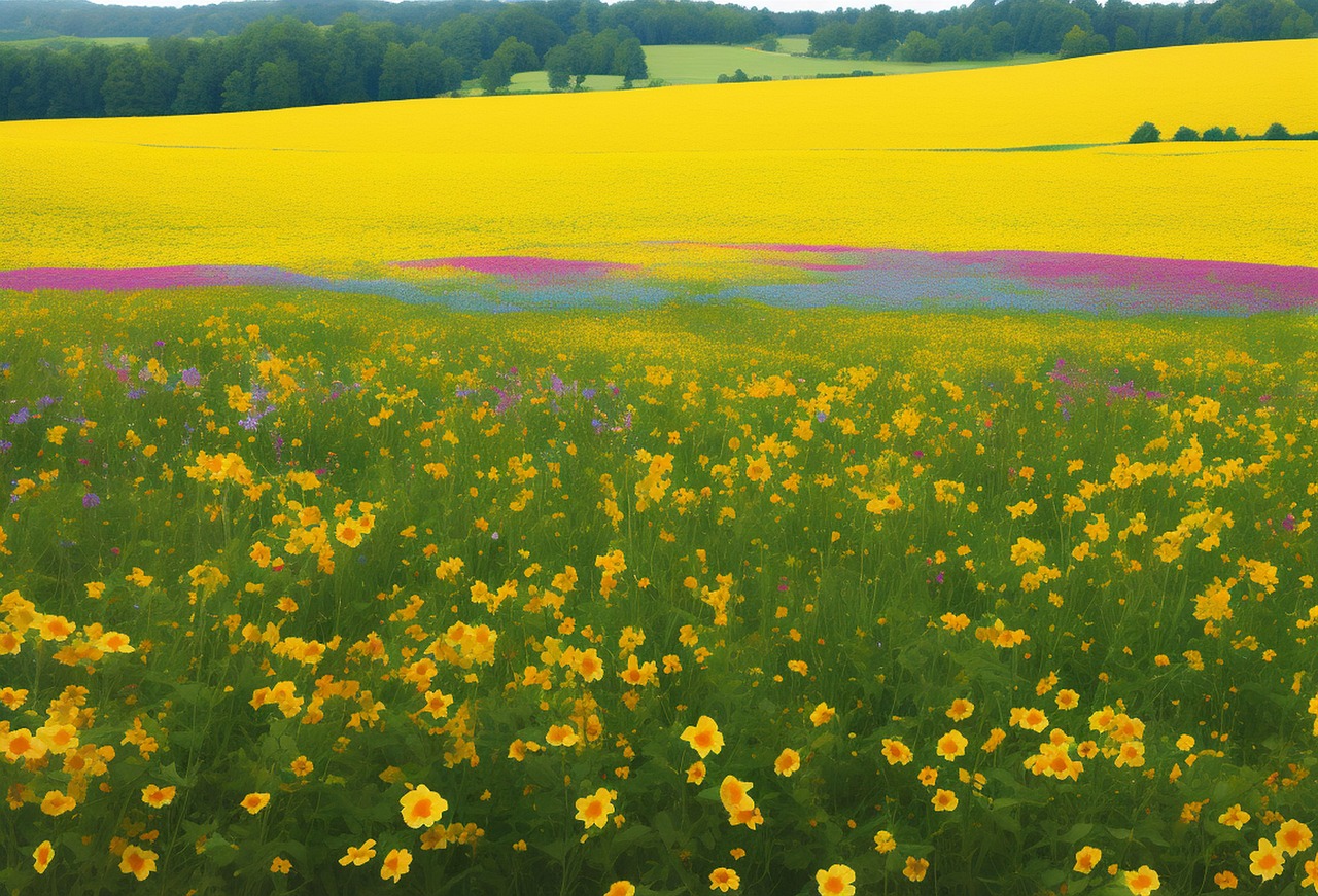 Download Ai Generated Flowers Flower Field Royalty-Free Stock ...