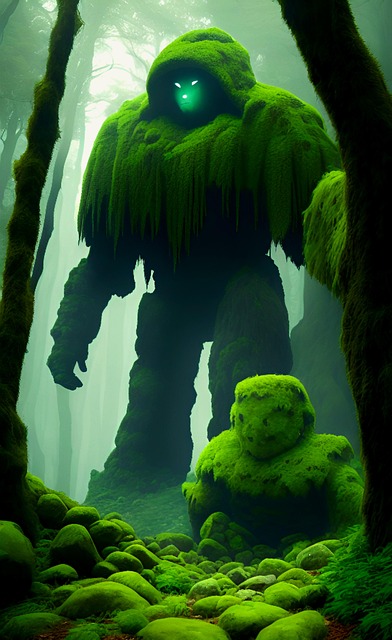 Download Ai Generated, Golem, Moss. Royalty-Free Stock Illustration ...