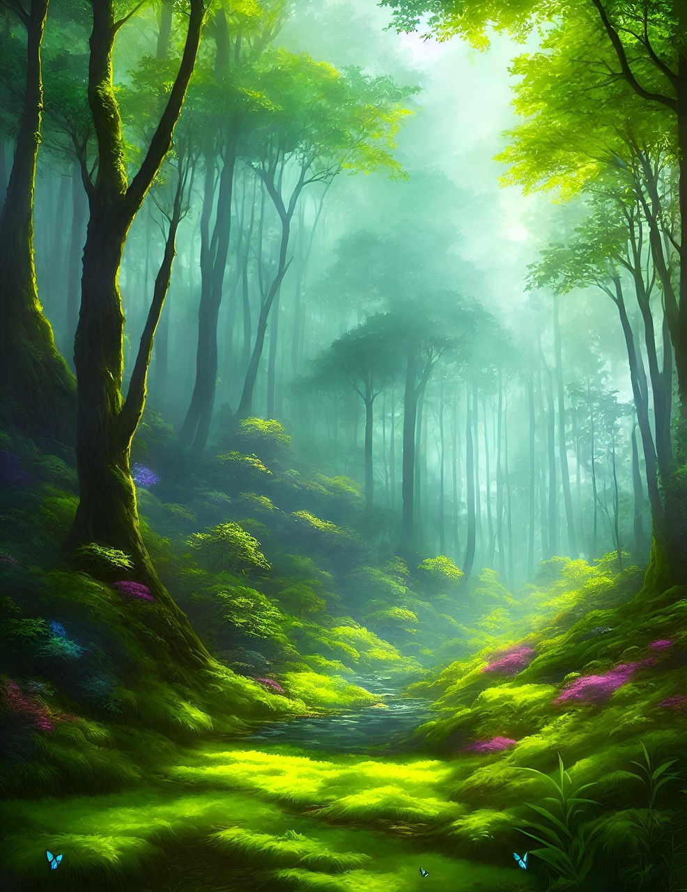 Download Art, Mountains, Painting. Royalty-Free Stock Illustration Image - Pixabay