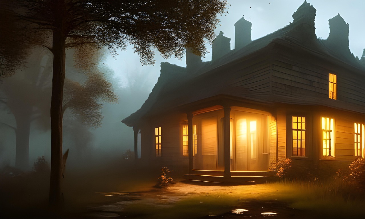 Download Ai Generated House Bewitched Royalty-Free Stock Illustration ...